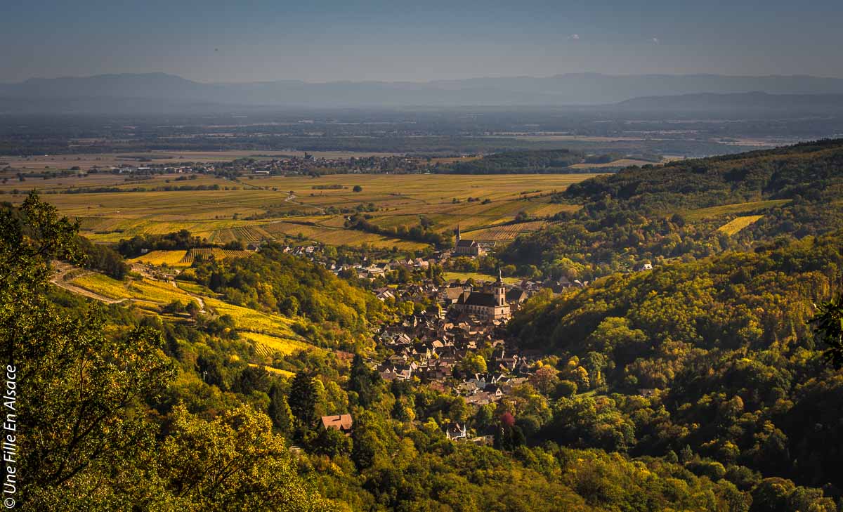 Randonnée aux Châteaux Spesbourg et Haut-Andlau Une Fille En Alsace
